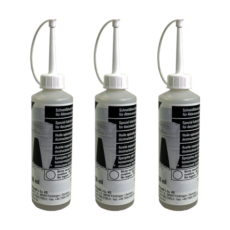 HSM 316 36 Ounces of Shredder Oil (case of 3 x 12 oz bottles ...