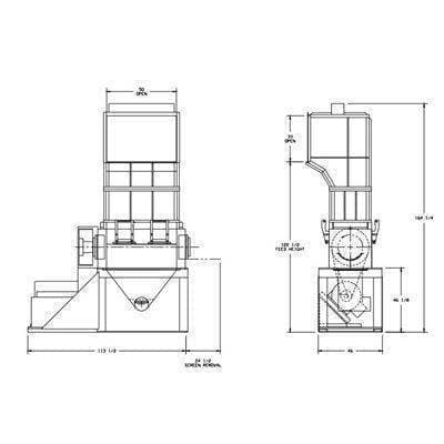 Cumberland 50H Central Granulator (H Series) (Discontinued)