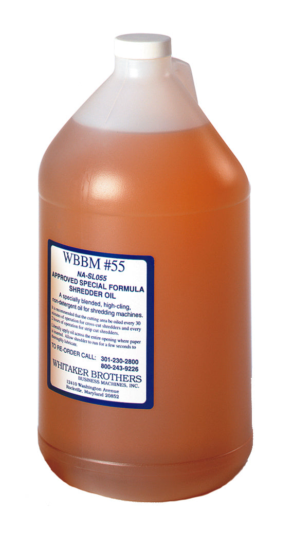 Whitaker Brothers 4 Gallons of Shredder Oil (case of 4 x 1 gallon jugs
